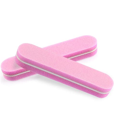Aliexpress Buy 1pcs Mini Pink Sponge Nail File Buffer Double Side