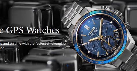 Sexy Citizen Satellite Wave Gps Watches Watchcrunch