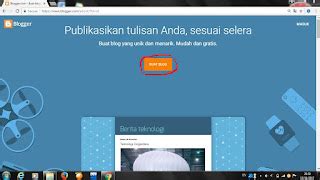Cara Membuat Blog Menggunakan Blogger Dengan MUDAH Toni Suwendi
