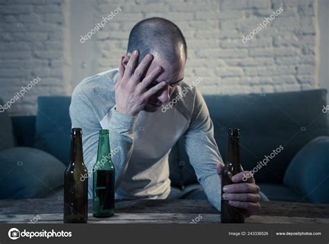 Depressed Guy Drinking
