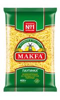 Макароны Makfa вермишель паутинка, 400 г - купить с доставкой по ...