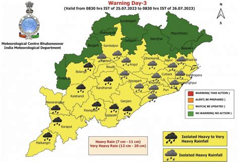 Fresh Low Pressure Over Bay To Trigger Very Heavy Rain In Odisha From