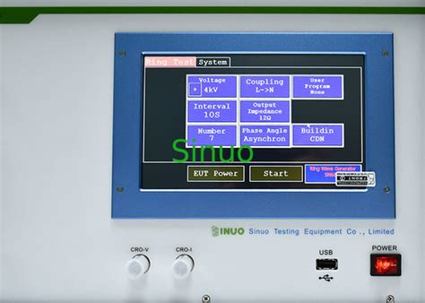 웨이브 신호 시험 발생기 국제전기기술위원회 61000 4 12 Emc 시험 장비를 울리기