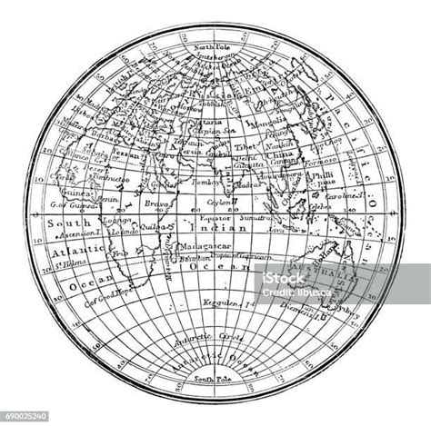 仿古雕刻圖 世界地圖向量圖形及更多地球儀 導航儀器圖片 地球儀 導航儀器 世界地圖 歸檔 Istock