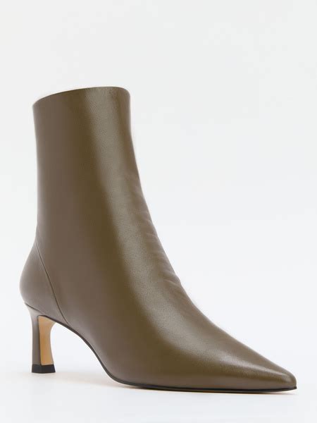 Ботильоны Женский Tendance зеленый размер 36 Демисезон T узкая