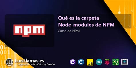 Qué es la carpeta Node modules de NPM