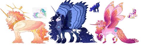Hc Princesses Redesign Mlp By Mysthooves On Deviantart