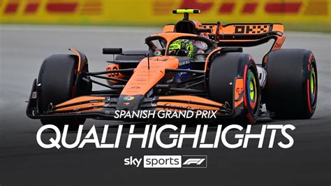 Spanish Gp Qualifying Lando Norris Produces Last Gasp Pole Lap To Beat