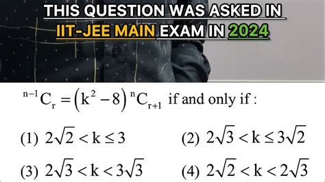 101000 Pyqs Iit Jee Main 2024 Youtube