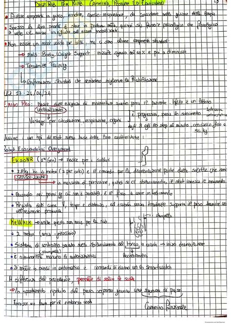Appunti E Schemi Di Tecnologie Per La Bioingegneria