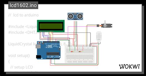 Lcd1602 Ino Copy Wokwi ESP32 STM32 Arduino Simulator