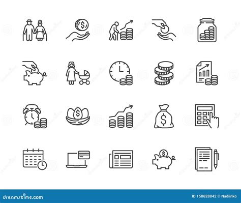 Inheritance Law Outline Icon Simple Linear Element Illustration Isolated Line Inheritance Law