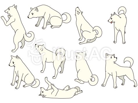 犬イラスト01イラスト No 42958／無料イラストなら「イラストac」