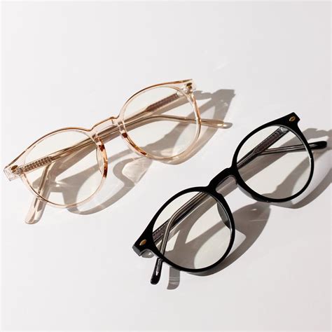 Cain Round Eyeglasses In Black Sllac