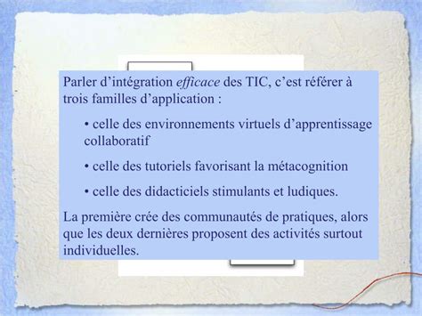 PPT Int é grer les TIC efficacement PowerPoint Presentation free