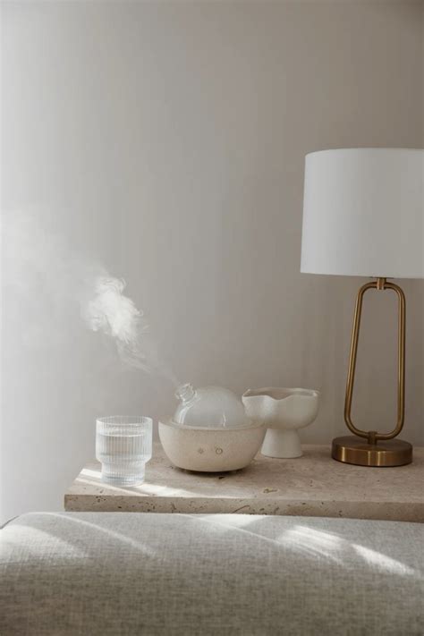 Luxe Aroma Diffuser Beige Aesthetic Six Rays Co In 2024 Diffuser