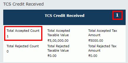 GST How To File Details In TDS TCS Credit Received Table