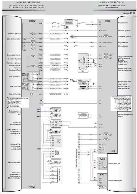 DIAGRAMAS AUTOMOTRICES CITROEN C4 1 6 16V 2004 12 GAS FLEX