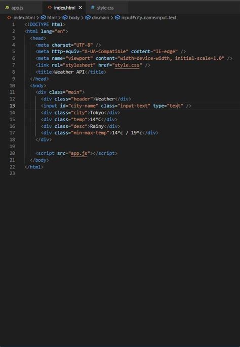 Elgun Khalilov On Linkedin Js Basic Fetch Api Openweathermap Api