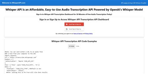 Whisper Api Ai Tool Review Pricing And Alternatives 2023