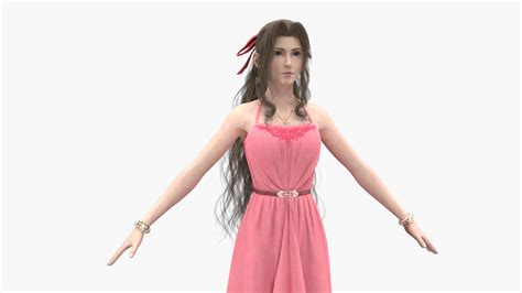 Aerith Gainsborough 3d 모델 Turbosquid 2059119