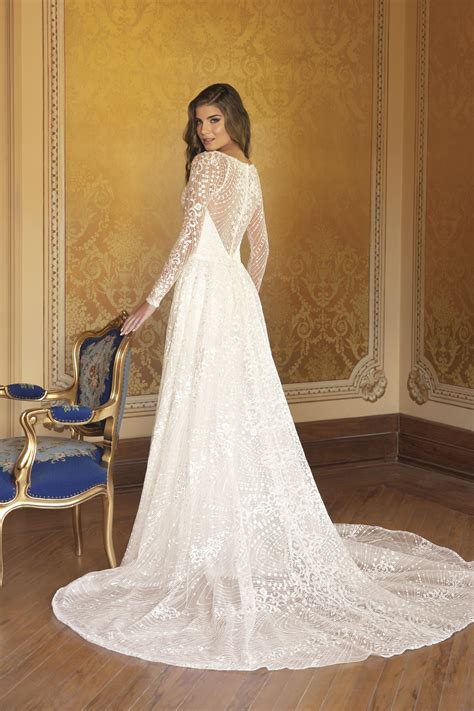 Vestido De Noiva Center Noivas Erva Doce Ed029 Center Noivas