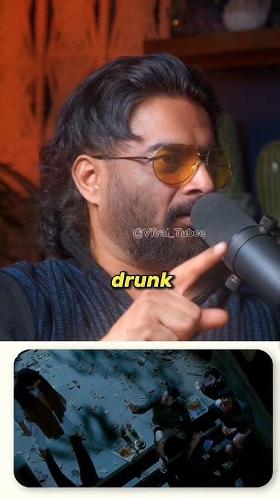3 Idiots Alcohal Scene Was Real 😱👀 Ft R Madhvan Podcast Shorts
