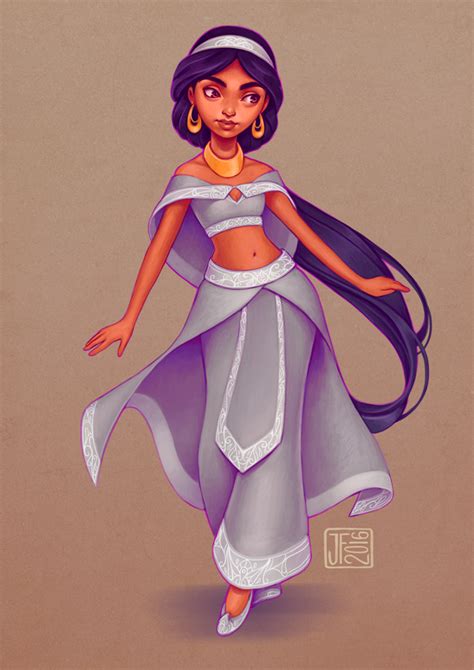 Joifish Princess Jasmine Fan Art