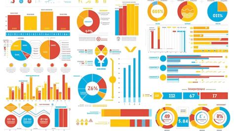 Premium Photo A Collection Of Colorful And Creative Data