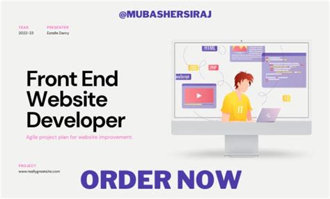 Create Stunning Front End Website With Html Css Bootstrap By