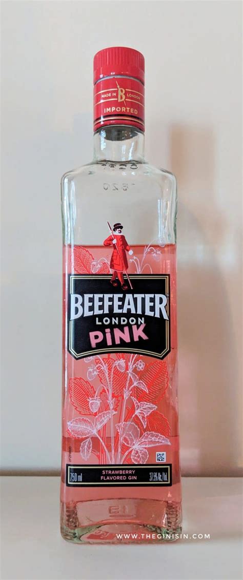 Beefeater Pink Gin Review and Rating | the GIN is IN