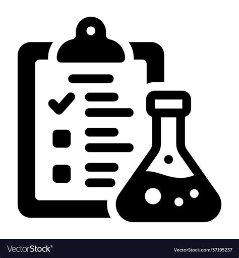 Lab Report Royalty Free Vector Image VectorStock