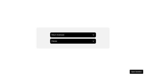 Accordion Codesandbox