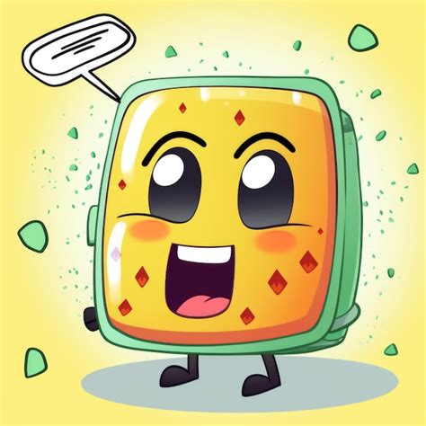 Premium AI Image SpongeBob SquarePants Cartoon Character Generative AI