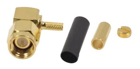 Conector Sma Macho En Ángulo Recto Para Rg 174u Mercadolibre