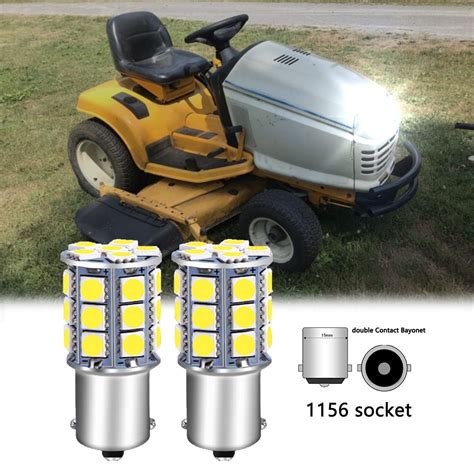 2 Super Led Light Bulbs For Cub Cadet Gt 2521 2523 Lawn Mower Bulb