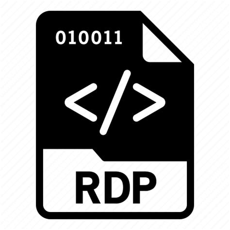 Document File Format Rdp Icon