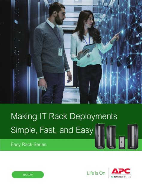 Apc Easy Rack Brochure En Pdf Data Center Equipment