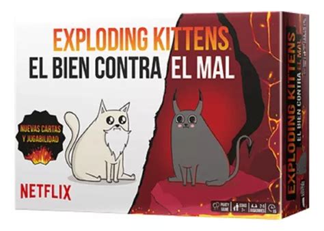 Jogo De Cartas Exploding Kittens Good Vs Evil Asmodee MercadoLivre