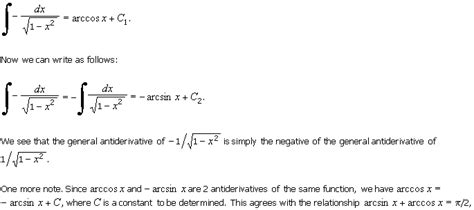 Integral Of Arcsec X