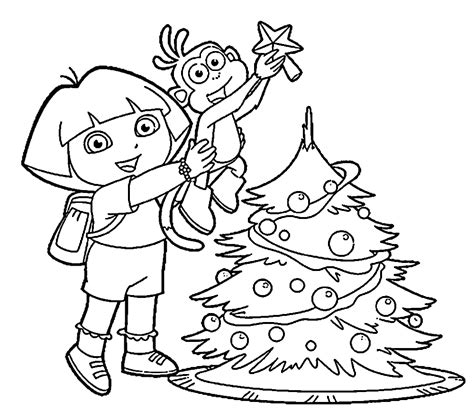 Dibujos De Dora La Exploradora Para Colorear E Imprimir
