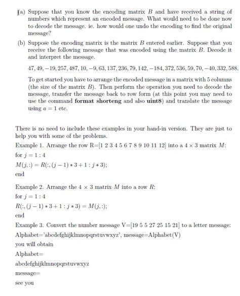 4 One Process For Encoding A Secret Message Is To