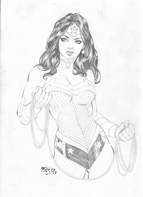 Wonder Woman By Fredbenes On Deviantart Comic Book Artists Wonder