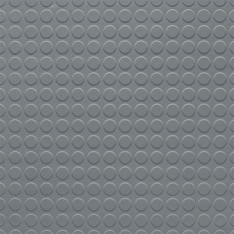 Johnsonite Solid Colors Raised Round 125 Medium Grey