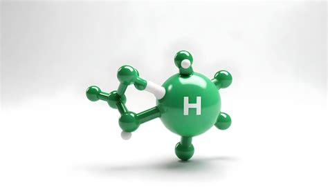 Premium Photo A Model Of Molecular Isolated