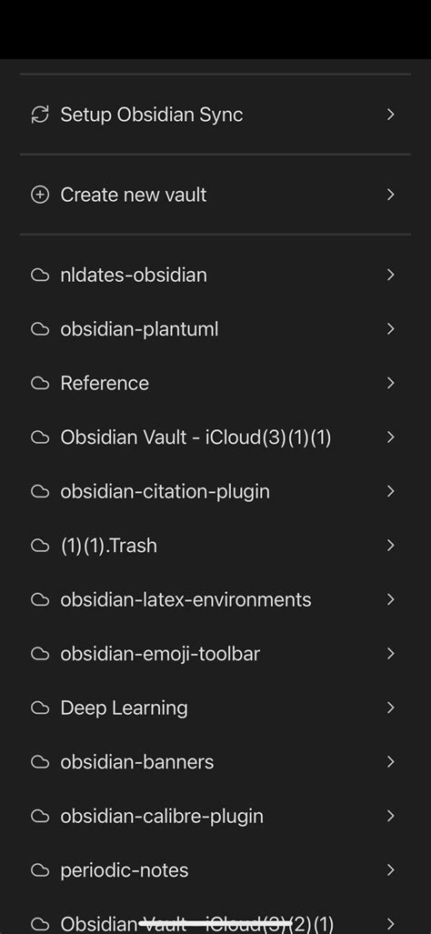 Deleted Files On Icloud Reappear As Vaults In Obsidian Robsidianmd