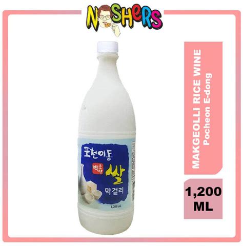 Noshers Makgeolli Pocheon E Dong Korean Traditional Rice Wine Drink 1