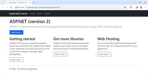Easily Migrate NET Web Apps To AWS With Elastic Beanstalk Part NET On AWS Blog