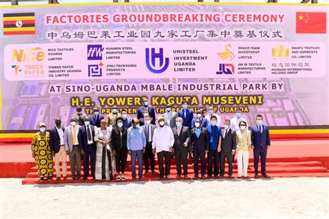 Museveni Commissions 16 Factories Breaks Ground For Construction Of 9