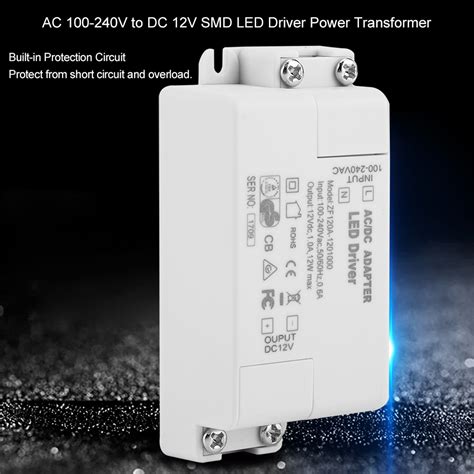 Ac To Dc 12v Smd Led Driver Switch Power Transformer For Led Strip Light 12w Ac To Dc 12v Smd Led Driver Switch Power Transformer For Led Strip Light 12w